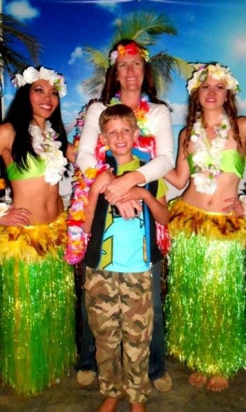 Hula Birthday Show - Oriental Fire